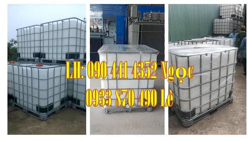 Bán Tank Nhựa 1000 Lít Đựng Hoá Chất, Bồn Nhựa Cũ 1000 Lít Có Khung ...