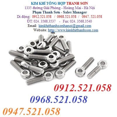 (Bu Lông Ốc Vít, Bu Lông Mắt Tròn Inox 304 M6,M8,M10,M12,M14,M16,M18,M20) Tổng Kho Ốc Vít Bu ...