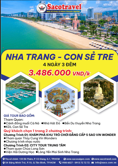 Trải Nghiệm Nha Trang - Con Sẻ Tre Cực Hot Cùng Sacotravel