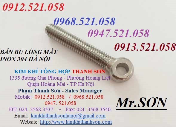 ( Chuyên Doanh: Bu Lông Mắt Tròn Inox 304 M20,M18,M16,M14,M12,M10,M8,M6 Hà Nội) Cửa Hàng Ốc Vít ...