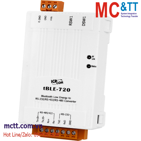 Bộ Chuyển Đổi Rs-232/Rs-422/Rs-485 Sang Bluetooth Icp Das Tble-720 Cr