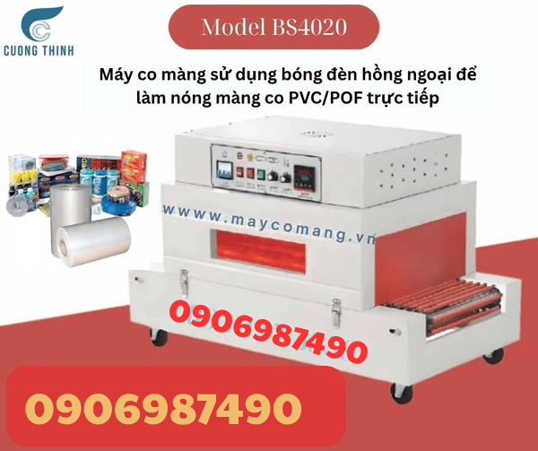 Máy Co Màng Bs-4020 (Có Đồng Hồ Nhiệt)