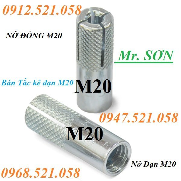 ( Nở Đóng Trần Bê Tông, Tắc Kê Đạn, Nở Đạn M20.M16,M14,M12,M10,M8,M6 Mạ Kẽm Hà Nội ) Kim Khí ...