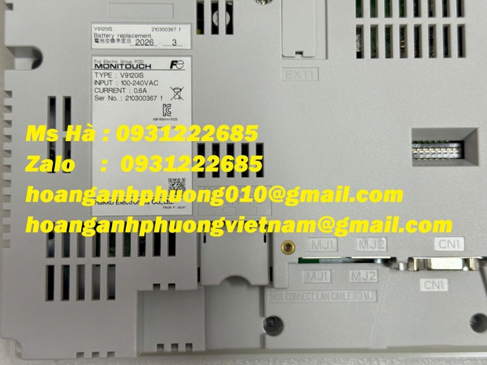 Fuji V9120Is | Màn Hình Công Nghiệp | Màn Hình Điều Khiển