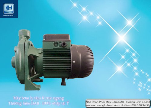 Máy Bơm Ly Tâm Dab K 30/70 M Công Suất 1 Ngựa Cấp Nước Sạch Cho Hộ Gia Đình